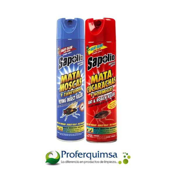 SAPOLIO MATACUCARACHAS Y MATAMOSCAS – Proferquimsa